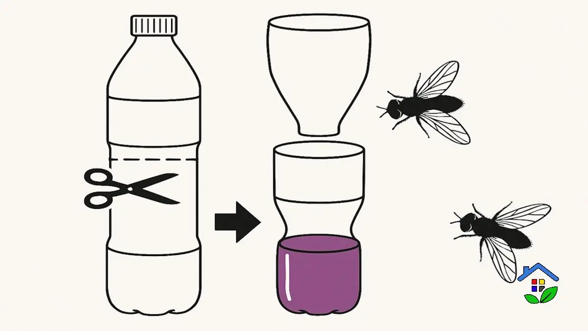 DIY Bottle Fly Trap: How to Make a Natural Insect Catcher